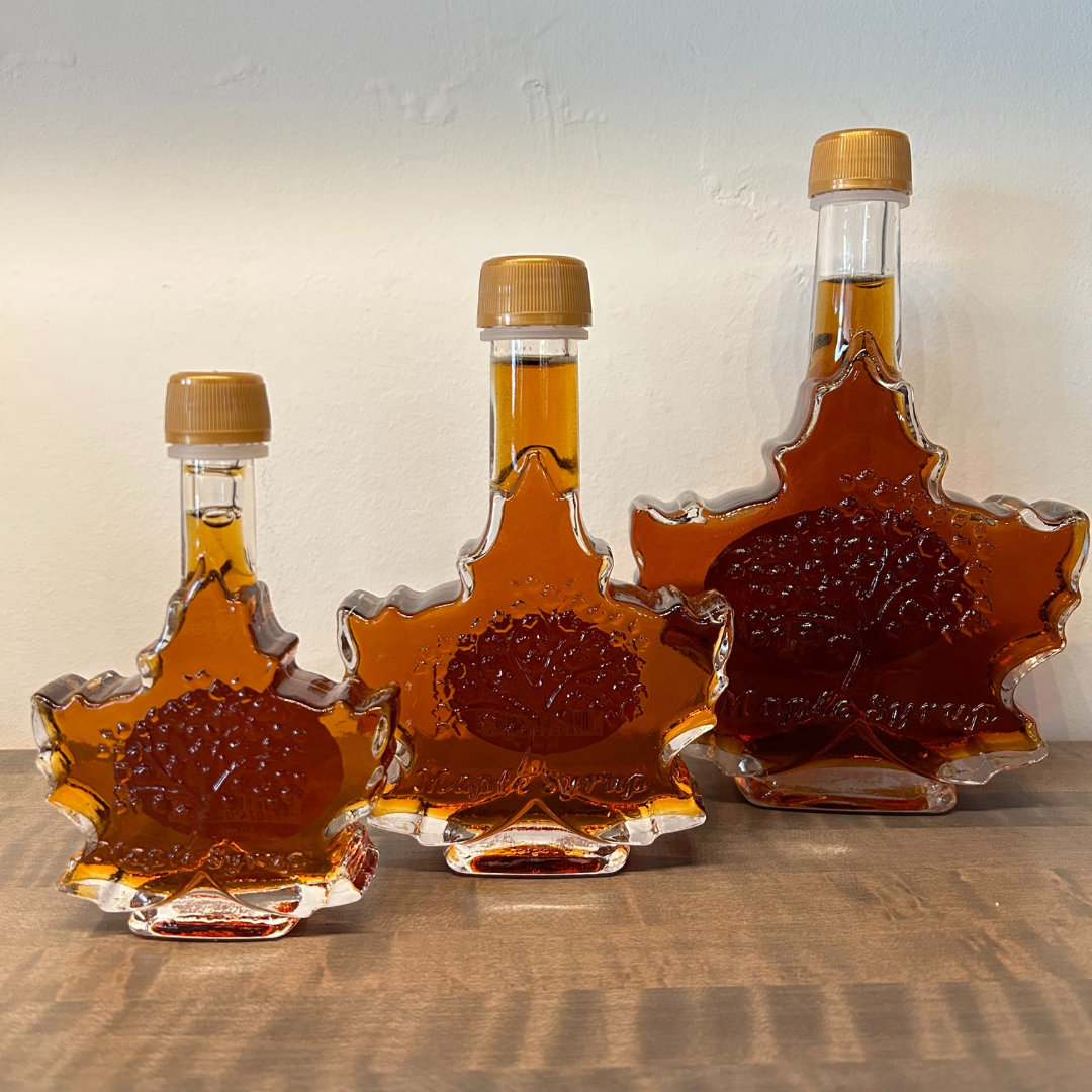 Maple Syrup Leaf Bottle – Acadian Maple Products