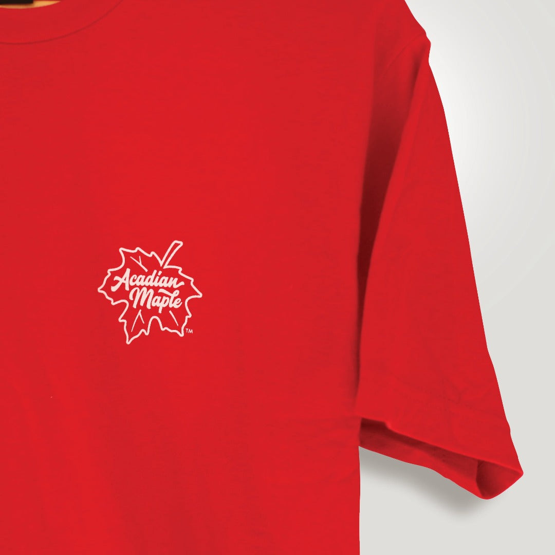 Red Acadian Maple T-Shirt – Acadian Maple Products