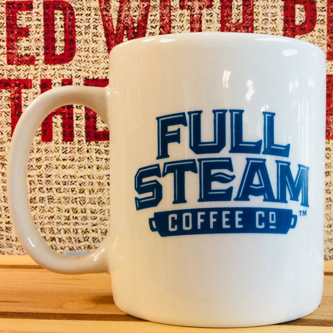 Full Steam Coffee Mug – Acadian Maple Products
